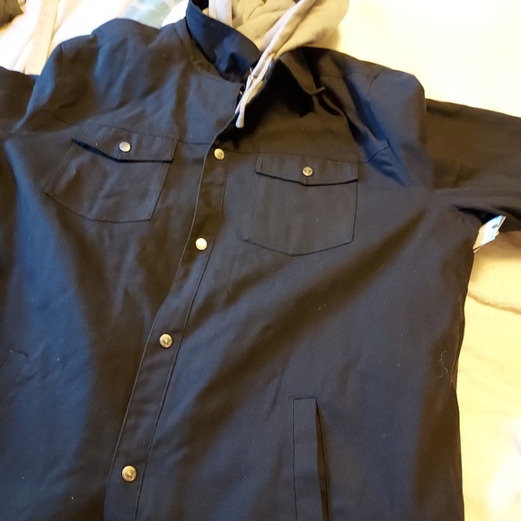 craftsman | Jackets & Coats | Craftsman Black Gray Jacket And Hoodie ...